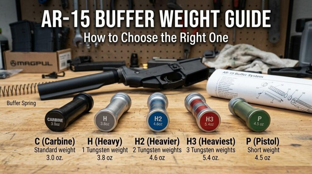 AR-15 Buffer Weight Guide: How to Choose the Right One